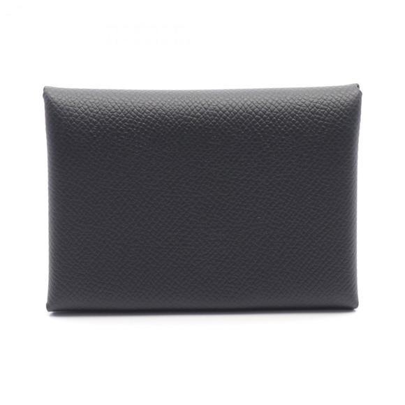 Hermes | Accessories | Hermes Hermes Calvi Duo Walletcoin Case Wallet ...